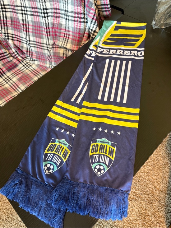 No brand | Accessories | Ferrero Go All In To Win Soccer Scarf | Poshmark